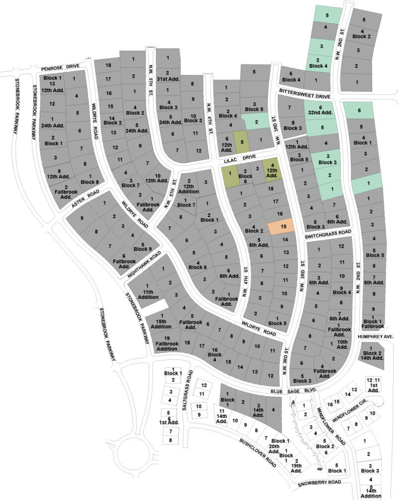 Standard Lots » Fallbrook Development
